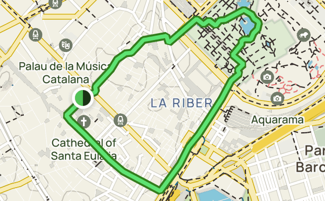 Parc De La Ciutadella Map
