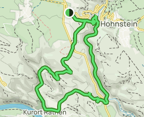 From the Hockstein to Rathen via Polenztal, Saxony, Germany - 25 ...