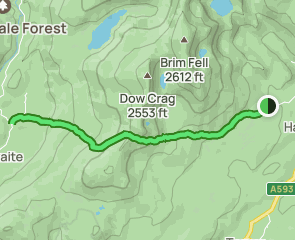 Walna Scar Road to Under Crag, Cumbria, England - 8 Reviews, Map ...