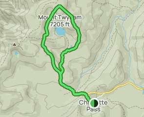 Little Twynam and Mount Twynam from Charlotte Pass, New South Wales ...