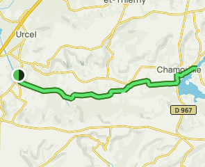 From Monampteuil to Chamouille by Bike: 11 Reviews, Map - Aisne, France ...