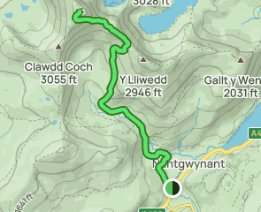 Yr Wyddfa (Snowdon) via Watkin Path: 347 Reviews, Map - Gwynedd, Wales ...