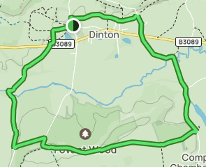 Dinton via Fovant Wood Loop, Wiltshire, England - 12 Reviews, Map ...