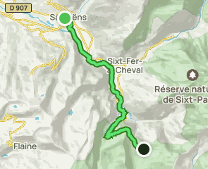 Via Alpina Red Trail, Segment 111: Salvagny - Refuge de Moëde-Anterne ...