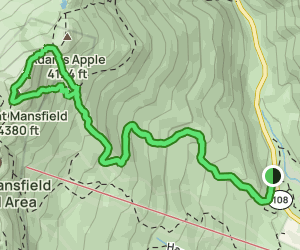 The Chin via Long and Profanity Trail: 869 Reviews, Map - Vermont ...