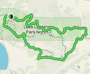 Lake Lansing Trail North: Extended Loop, Michigan - 478 Reviews, Map ...