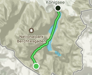 Via Alpina Purple Trail, Segment 41 : Kärlingerhaus - Königssee ...