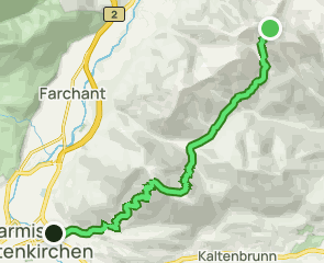 Via Alpina Itinéraire Violet, Étape 59 : Weilheimer Hütte - Garmisch ...