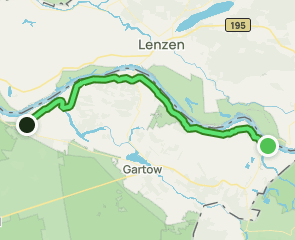 Wendland loop stage 8: Schnackenburg - Gorleben, Lower Saxony, Germany ...