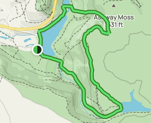 Dovestone Reservoir and Ashway Moss Circular, Greater Manchester ...