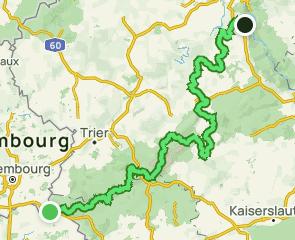 Saar-Hunsrück-Steig (long-distance hiking trail), Remich, Luxembourg ...