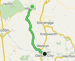 Hitchin to Welwyn Garden, Hertfordshire, England - 6 Reviews, Map ...