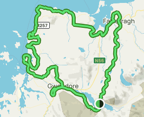 Slí An Earagail - Sli Dhun na nGall, County Donegal, Ireland - Map ...