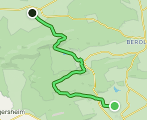 Steigerwald Panoramaweg Stage 1: Bad Windsheim - Herbolzheim, Bavaria ...