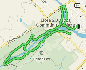 Elora Gorge and Hole in the Rock Lookout [CLOSED], Ontario, Canada ...