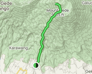 Mount Gede via Selabintana, West Java, Indonesia - 2 Reviews, Map ...