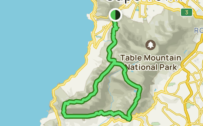 Table Mountain National Park Map | Cabinets Matttroy