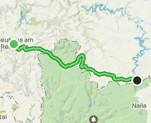 Rennsteig-Radwanderweg Etappe 3: Neuhaus am Rennweg - Blankenstein: 49 ...