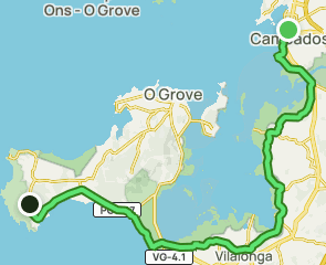 Cambados - Fonte de Ons - San Vicente do Mar, Pontevedra, Spain - Map ...