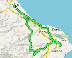 Gandía - Oliva - Orba - Jalón - Els Poblets | Map, Guide - Valencia ...