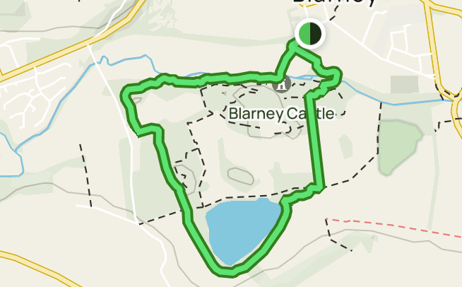 Blarney Castle Ireland Map