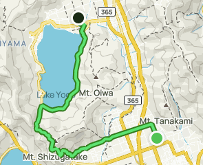Kinomoto Station - Mount Shizugatake - Lake Yogo, Shiga, Japan - Map ...