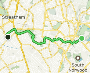 Capital Ring Walk Section 4: Crystal Palace to Streatham Common, London ...