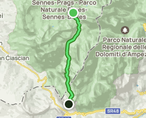 Alta Via 1 Dolomites, Segment III: Rifugio Fanes - Rifugio Lagazuoi ...