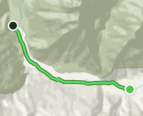 Raspberry Creek Car Park to Aspiring Hut, Otago, New Zealand - 73 ...