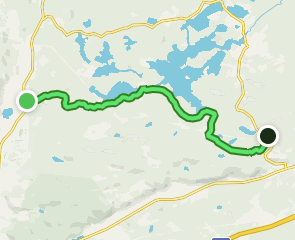 Sjuhäradsleden Stage 2: Hestra - Olsfors, Västra Götaland, Sweden - Map ...