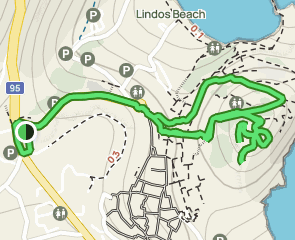 The Acropolis of Lindos, Rhodes, Greece - 38 Reviews, Map | AllTrails