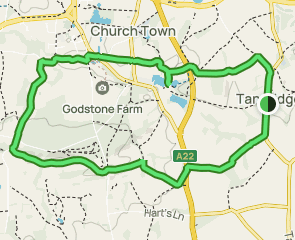 Tandridge and Godstone Circular, Surrey, England - 48 Reviews, Map ...