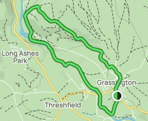 Grassington and Grass Woods Circular, North Yorkshire, England - 154 ...
