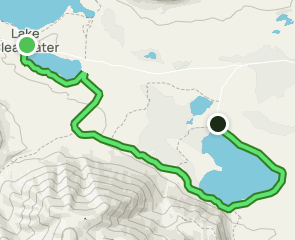 Lake Clearwater to Lake Emma, Canterbury, New Zealand - 4 Reviews, Map ...