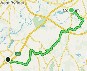 Cobham to Send, Surrey, England - 4 Reviews, Map | AllTrails