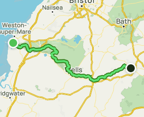 Mendip Way (West + East) (Complete): Uphill to Frome, Somerset, England ...