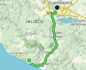 Ruta escénica Manzanillo - GDL Periférico Sur, Colima, Mexico - 2 ...