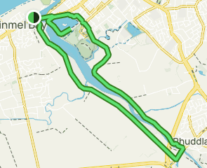 Rhuddlan Kinmel Bay River Clwyd Circular, Denbighshire, Wales - 51 ...