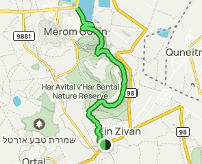 Ein Zivan to Mount Bental, Golan Heights, Israel - 20 Reviews, Map ...