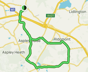 Salford and Bedfordshire Circular, Buckinghamshire, England - Map ...
