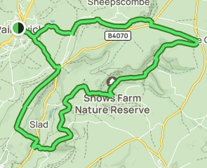 Painswick and Slad Valley Circular, Gloucestershire, England - 18 ...