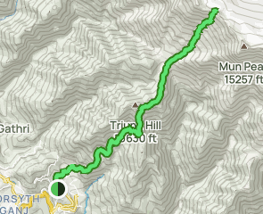 Dharamkot - Indrahar Pass Trail, Himachal Pradesh, India - Map, Guide ...