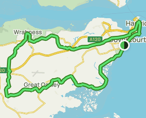 Harwich, Dovercourt, Great Oakley, Wrabness and Ramsey Circular, Essex ...