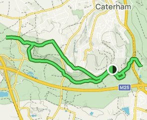Old Park Wood and Merstham Circular, Surrey, England - 6 Reviews, Map ...