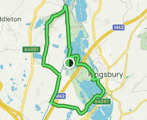Bodymoor Heath and RSPB Middleton Lakes Circular, West Midlands ...