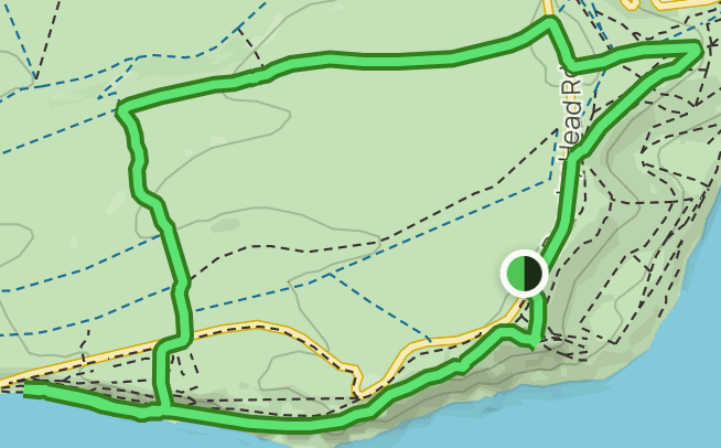 Beachy Head England Map