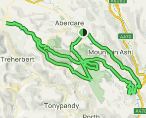 Aberaman, Abercynon and Lluest-When Reservoir Circular, Rhondda Cynon ...
