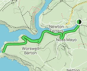 Newton Ferrers and Noss Mayo to Greylake Cove, Devon, England - 5 ...