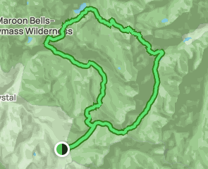 Four Pass Loop via West Maroon Trailhead, Colorado - 116 Reviews, Map ...