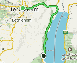 Jerusalem to Ein Gedi, Jerusalem, Israel - Map, Guide | AllTrails